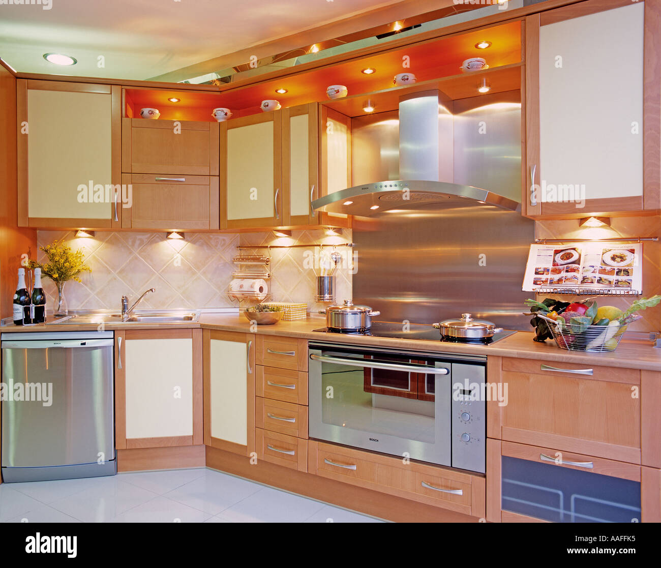 kitchen in a exposure Stock Photo - Alamy