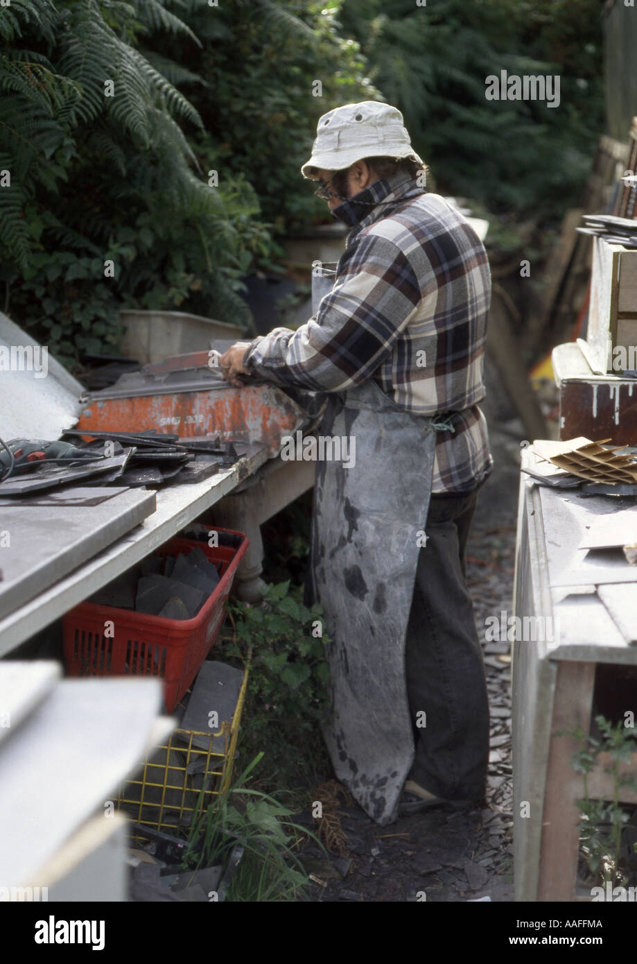 senior crafts man at work Stock Photo - Alamy