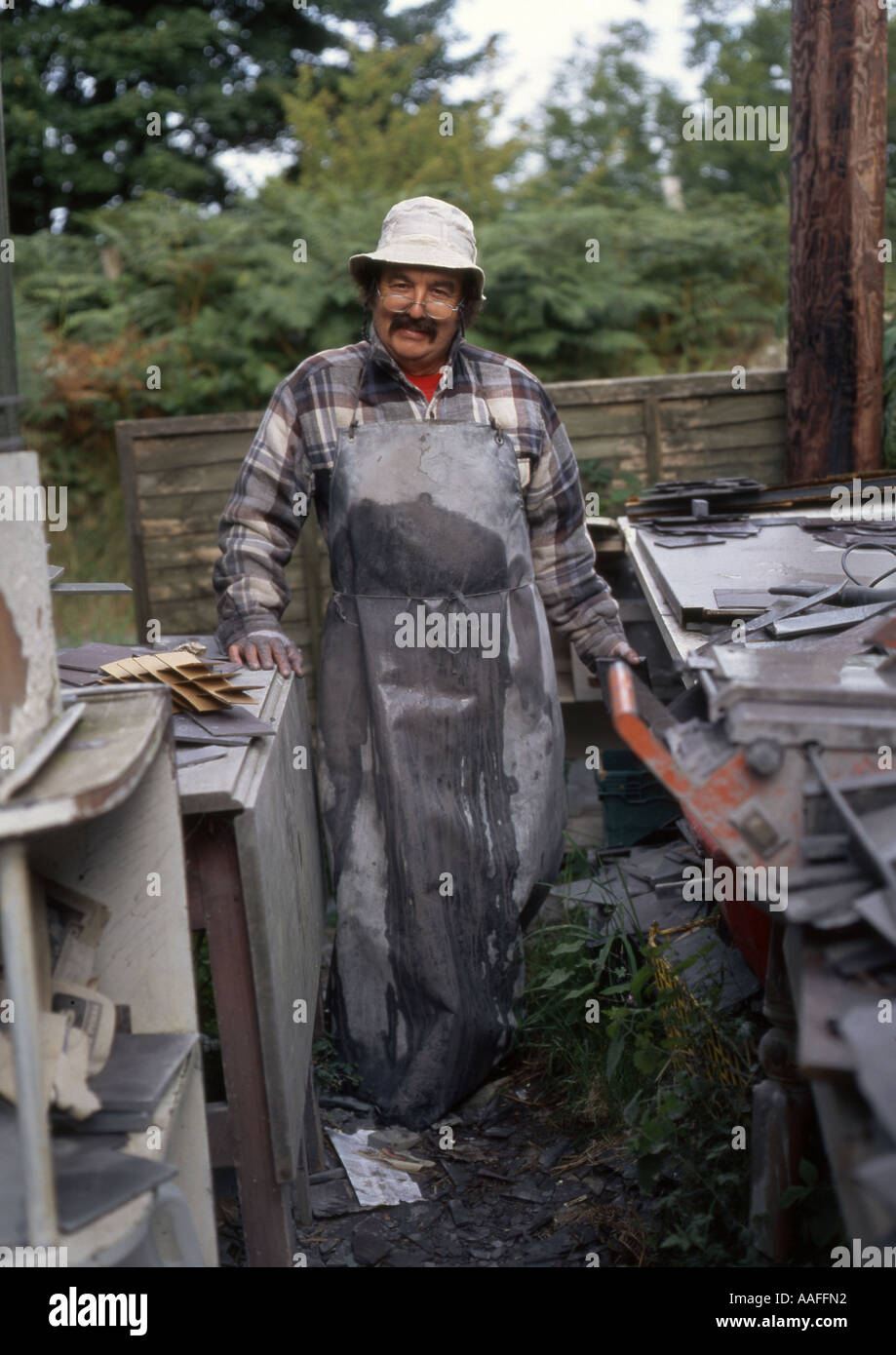 senior crafts man at work Stock Photo - Alamy