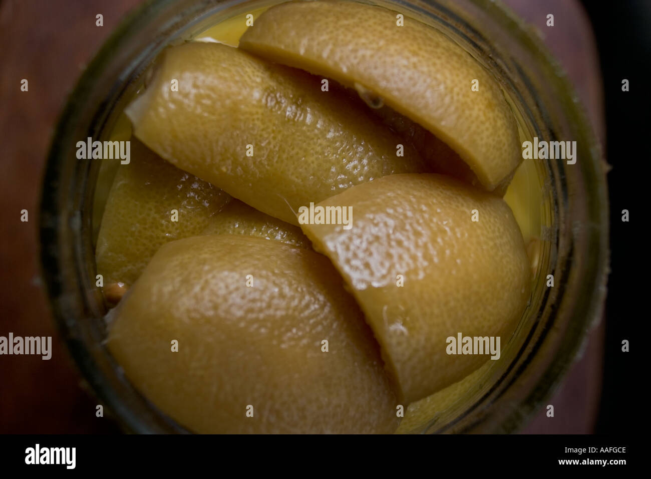 Moroccan style preserved or pickled lemons Stock Photo - Alamy