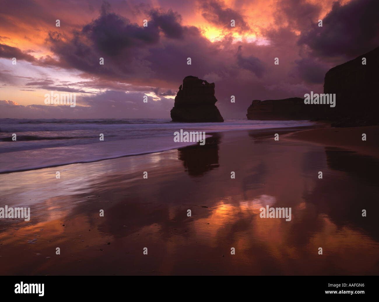 Gibson Beach Rock Stack Port Campbell National Park Victoria Australia ...
