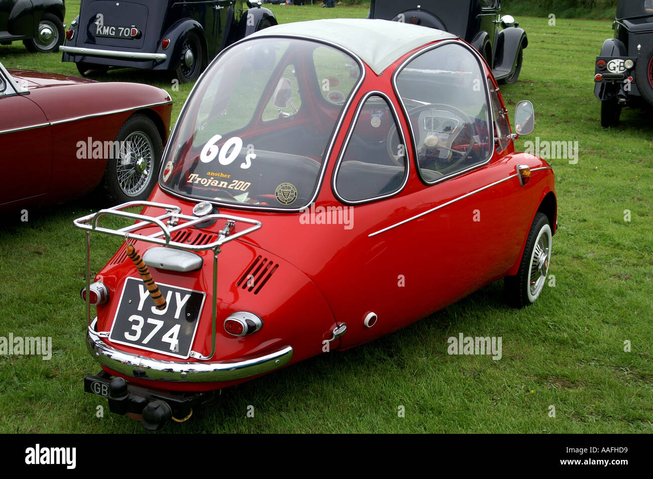 Trojan bubble car Stock Photo - Alamy