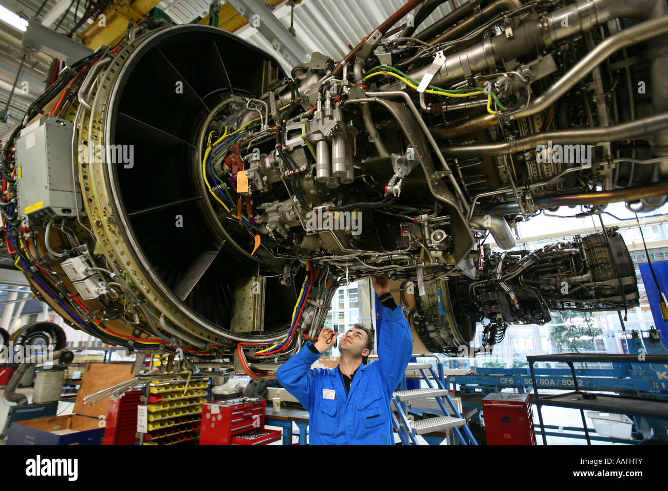 A maintenance and construction workshop where they repair electro ...