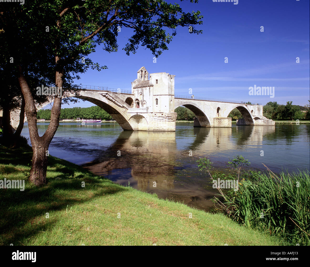 the famous bridge of Avignon Stock Photo - Alamy