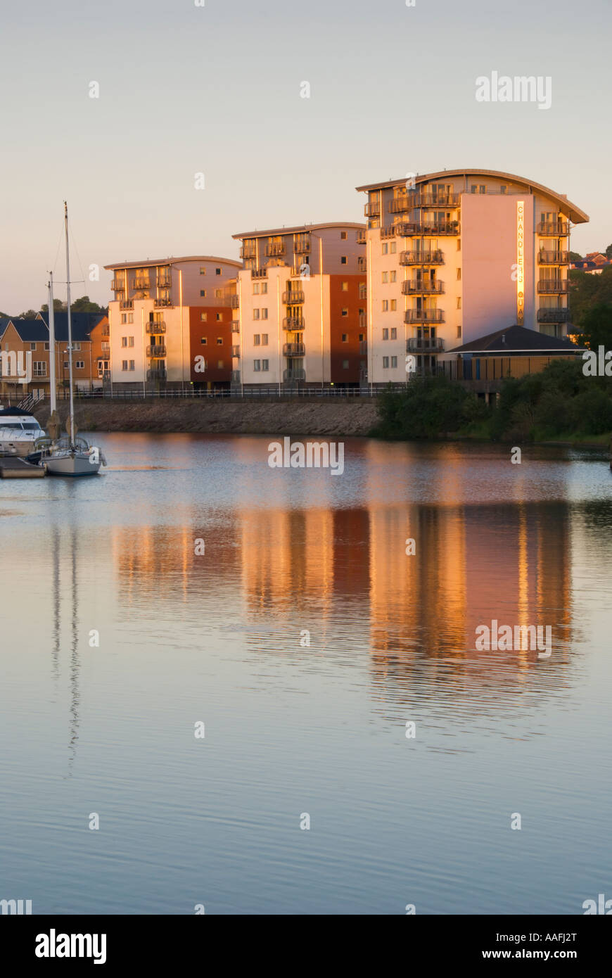 High Rise Blocks Flats Cardiff High Resolution Stock Photography and ...