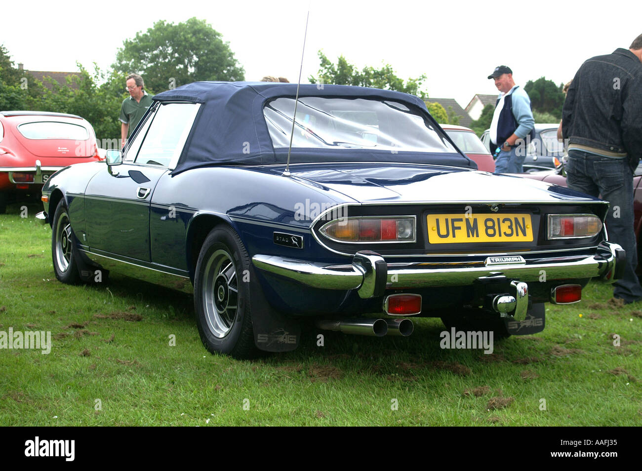Triumph stag open top hi-res stock photography and images - Alamy