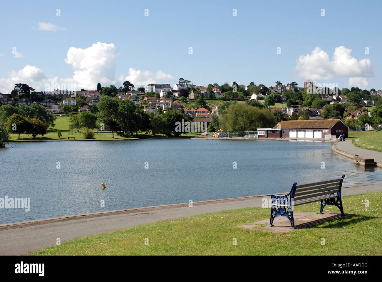The Lake, Portishead, Somerset, England, UK Stock Photo - Alamy
