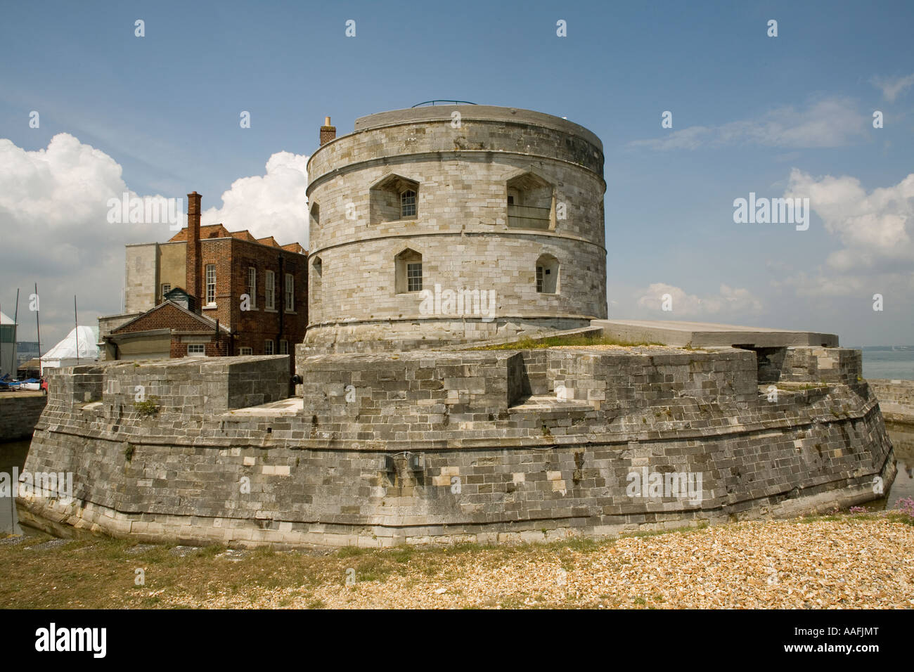England. Hampshire. Calshot castle Stock Photo - Alamy