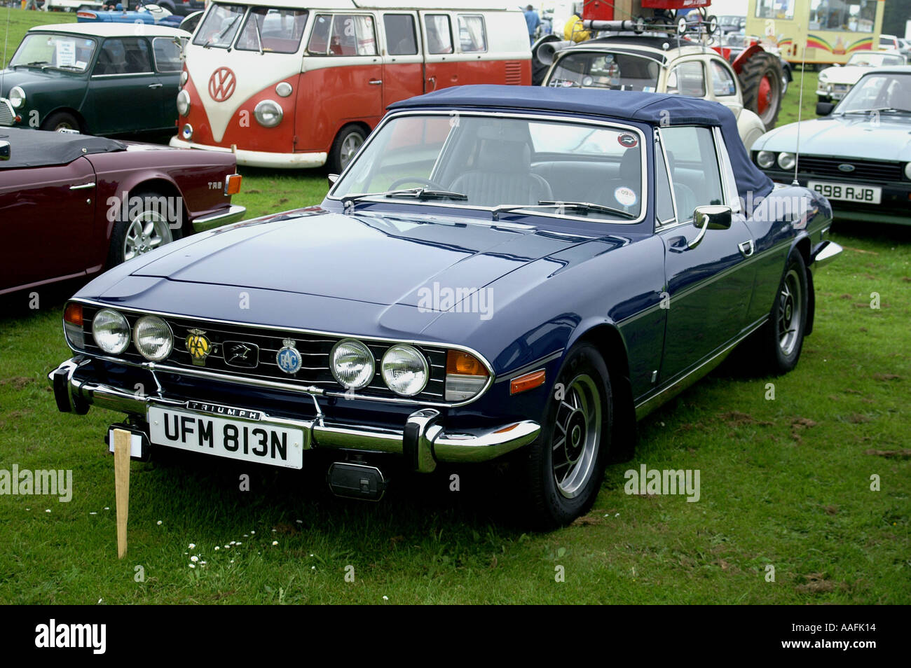 Triumph stag open top hi-res stock photography and images - Alamy