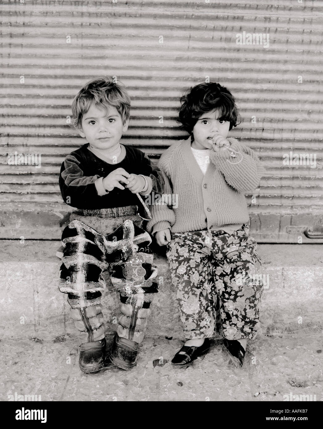 israeli children in the Old City Quarter of Jerusalem in Israel ...
