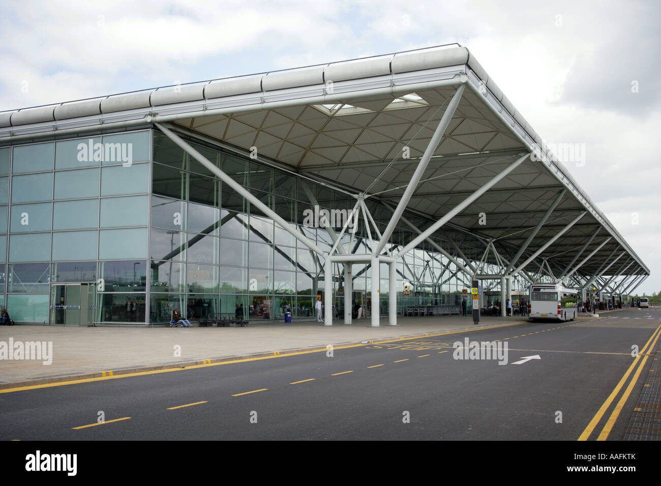 Stansted airport terminal building, Essex, England, UK Stock Photo - Alamy
