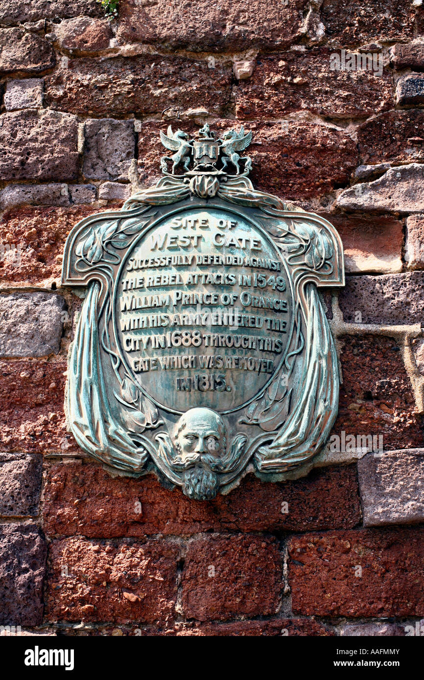 Exeter gate hi-res stock photography and images - Alamy