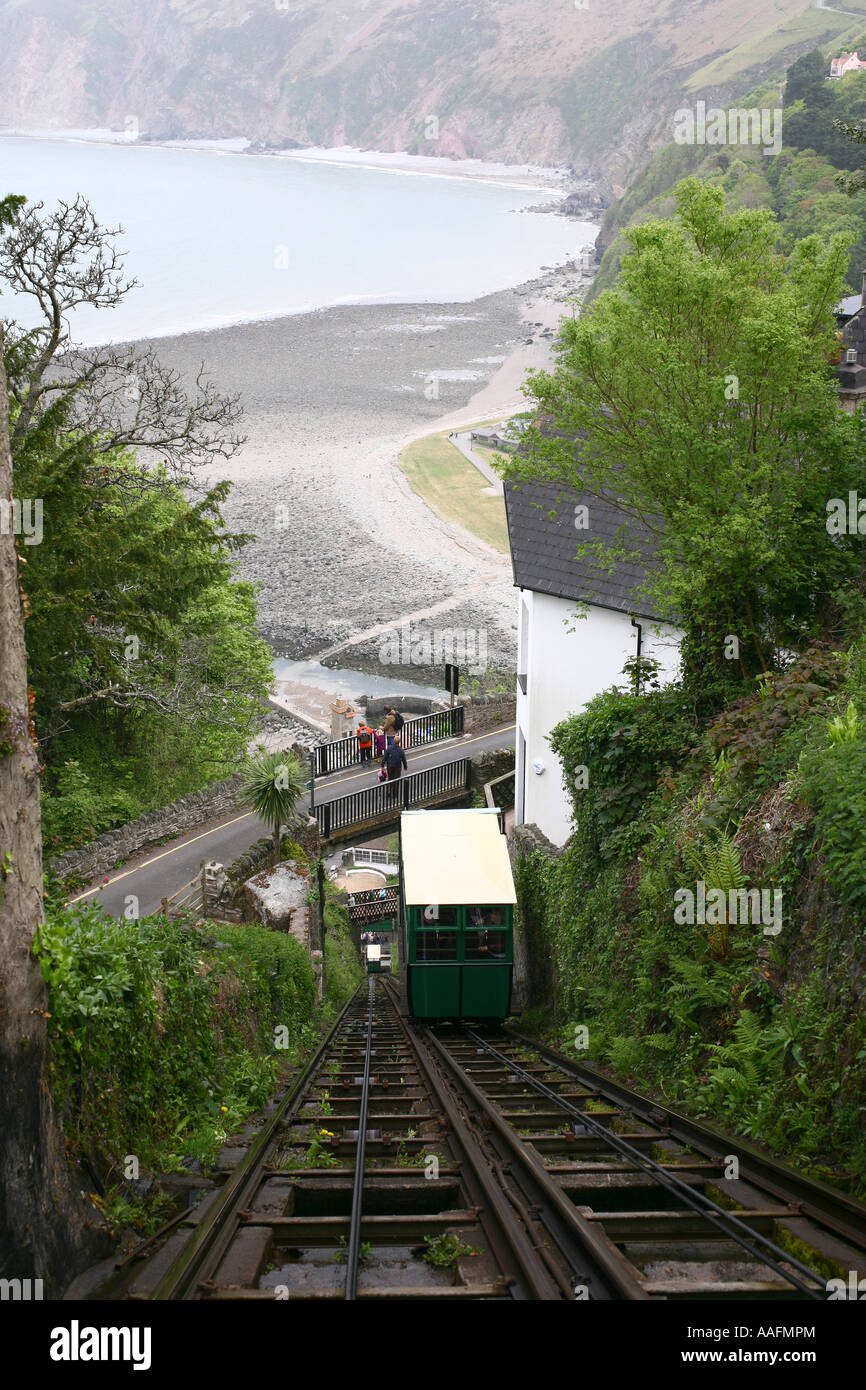 Lynton cliff railway hi-res stock photography and images - Alamy