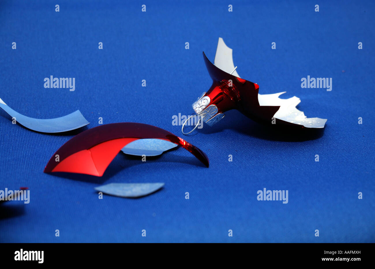 Smashed christmas hi-res stock photography and images - Alamy