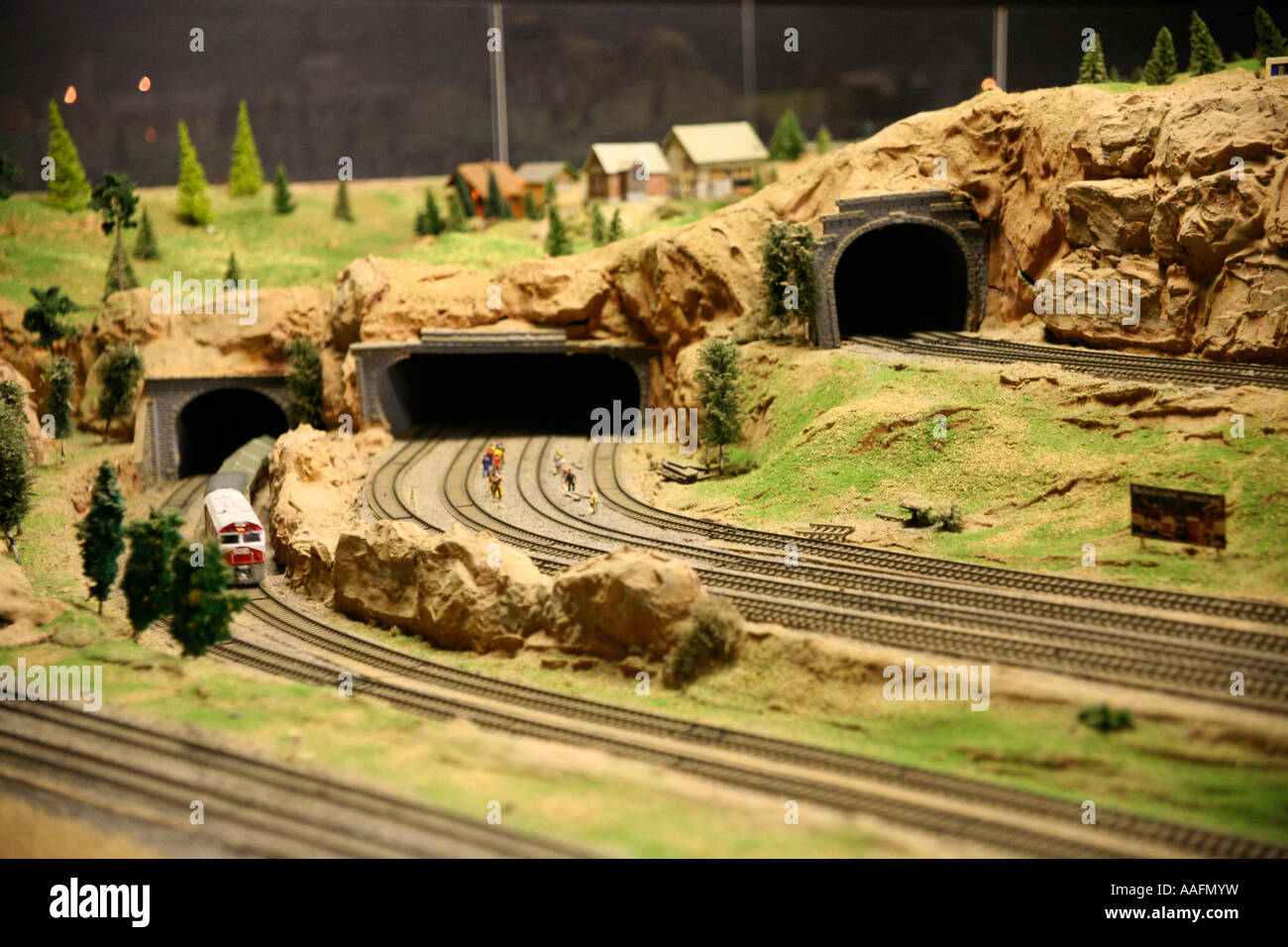 Emerald Lake Model Railway, near Puffing Billy Station, Melbourne ...