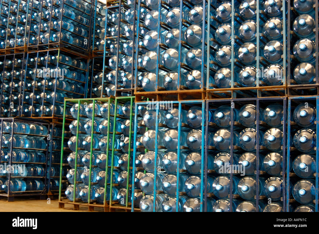 Water bottles store Stock Photo - Alamy