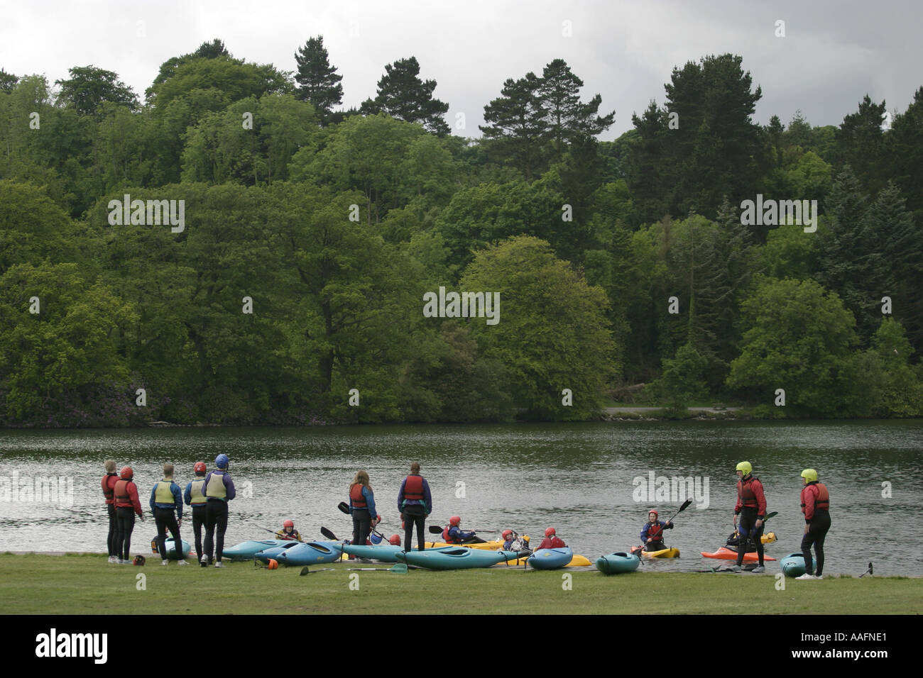 Castlewellan lake and forest park hi-res stock photography and images ...