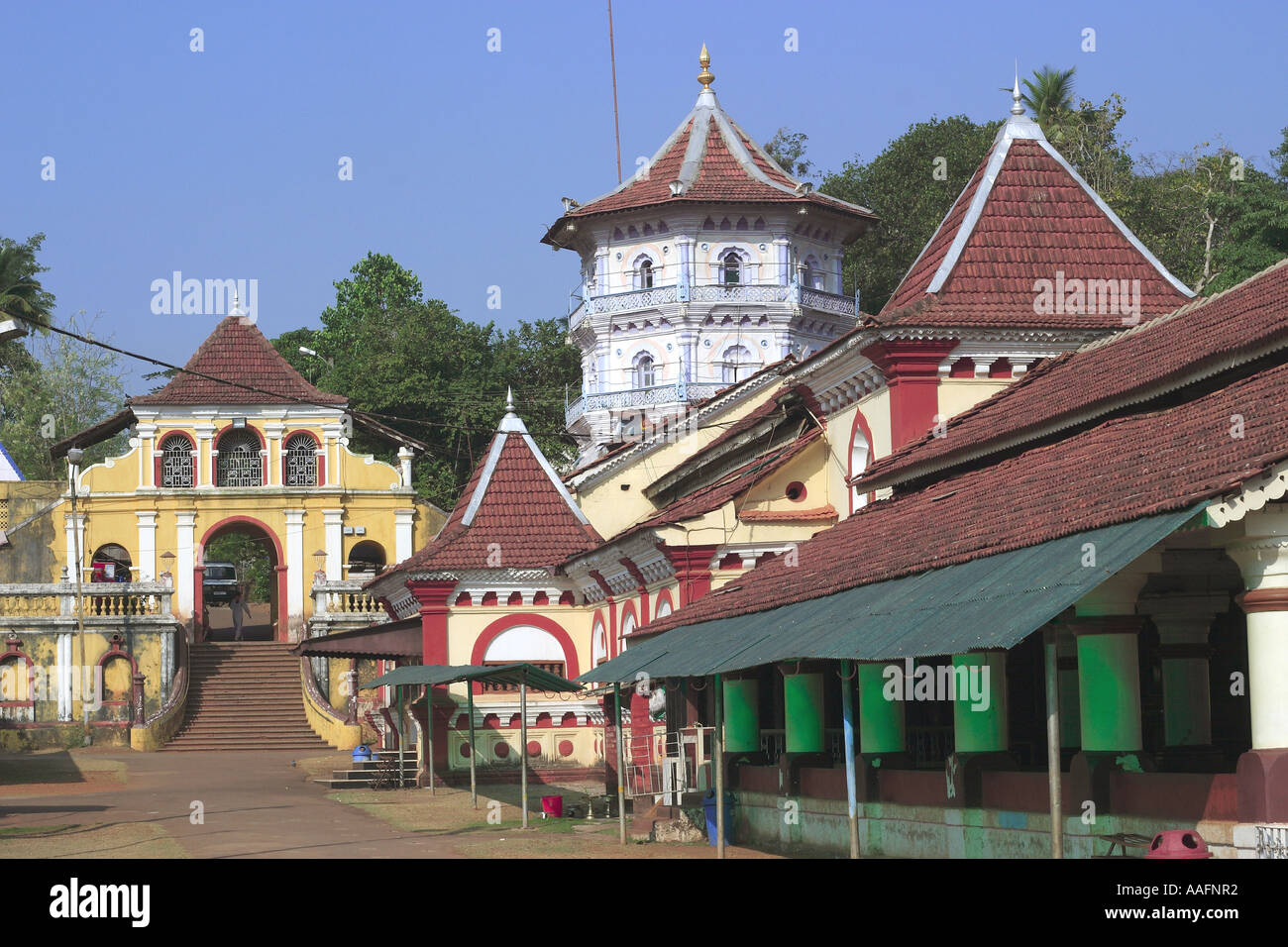 Shri mangesh temple hi-res stock photography and images - Alamy