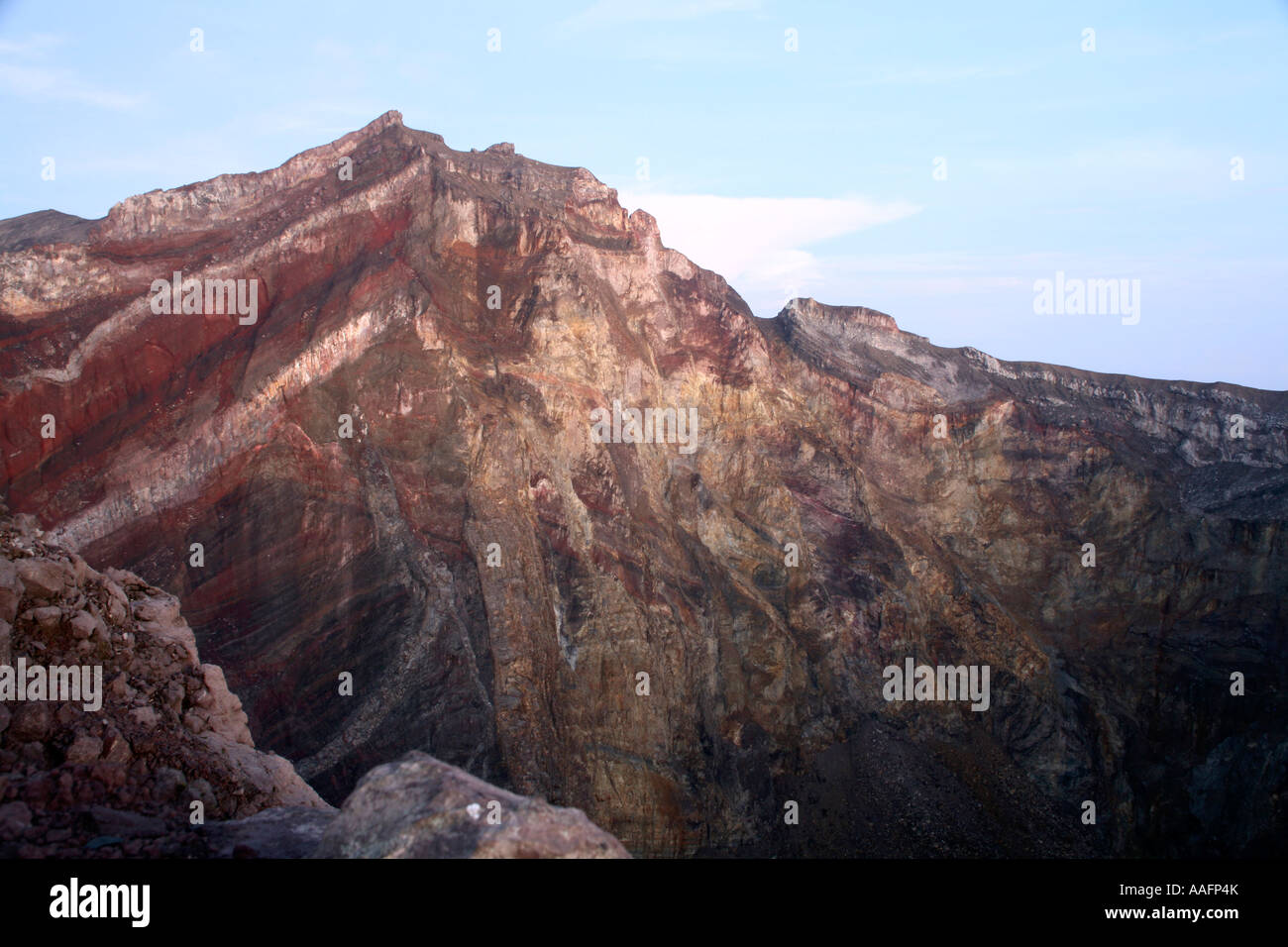 Summit of Gunung Agung, Bali at sunrise Stock Photo - Alamy