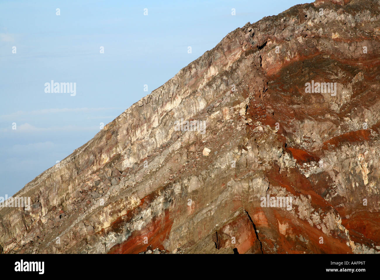 Crater wall of Gunung Agung, Bali, Indonesia Stock Photo - Alamy