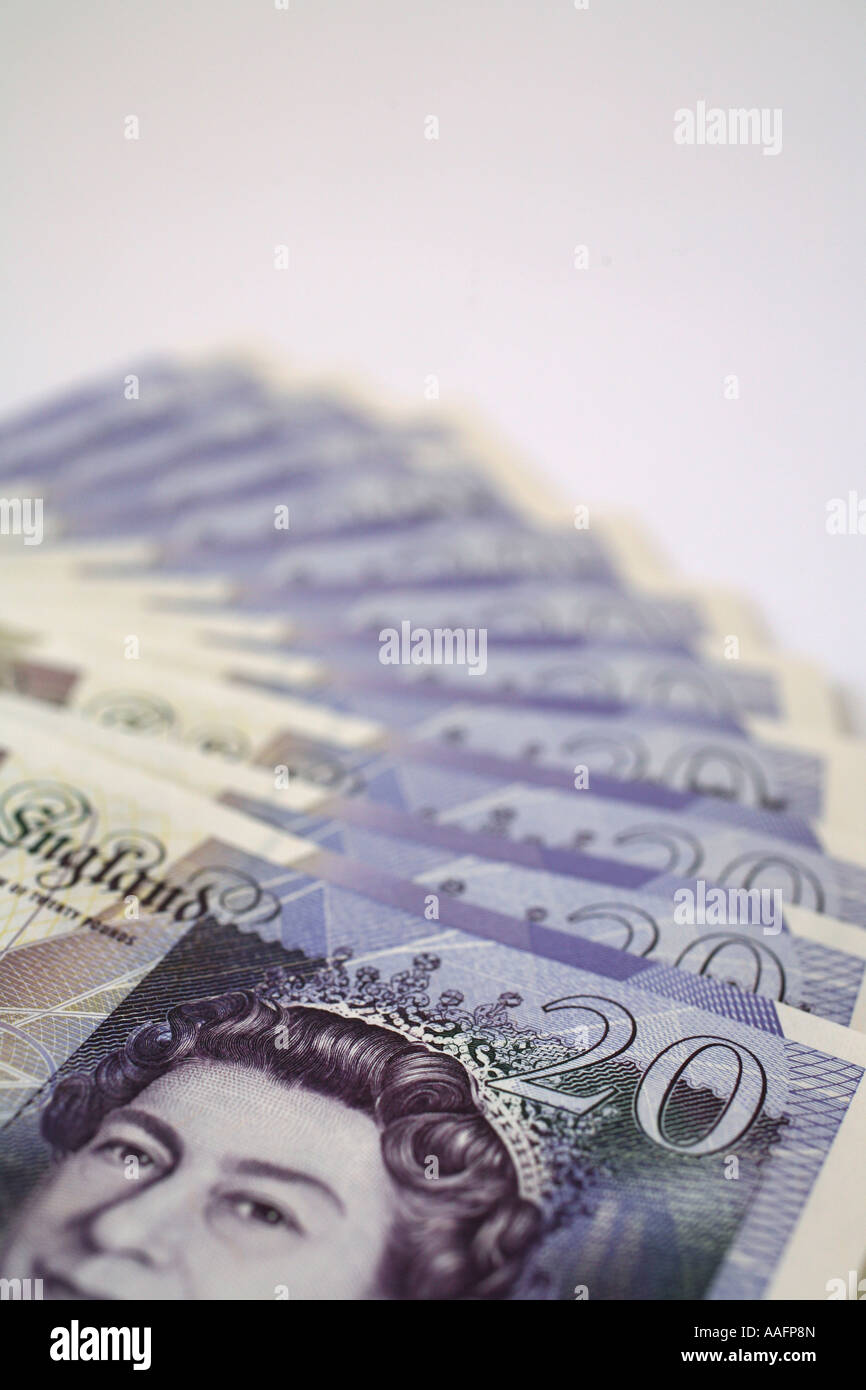 New 20 pound note hi-res stock photography and images - Alamy