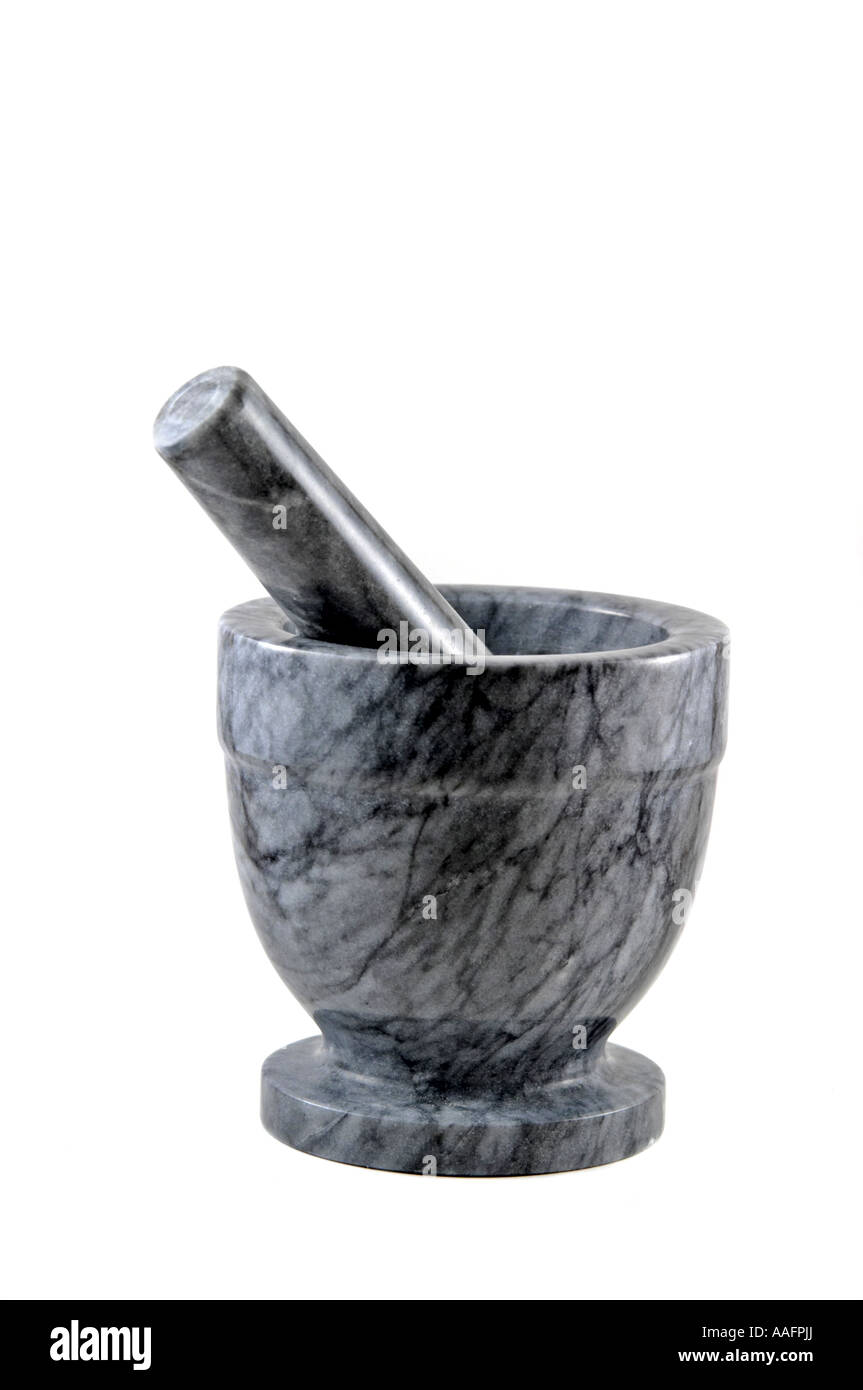 Mortar and Pestle Stock Photo - Alamy