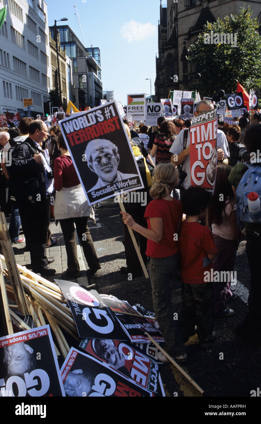 Children Joining Anti-war protest Stock Photo - Alamy