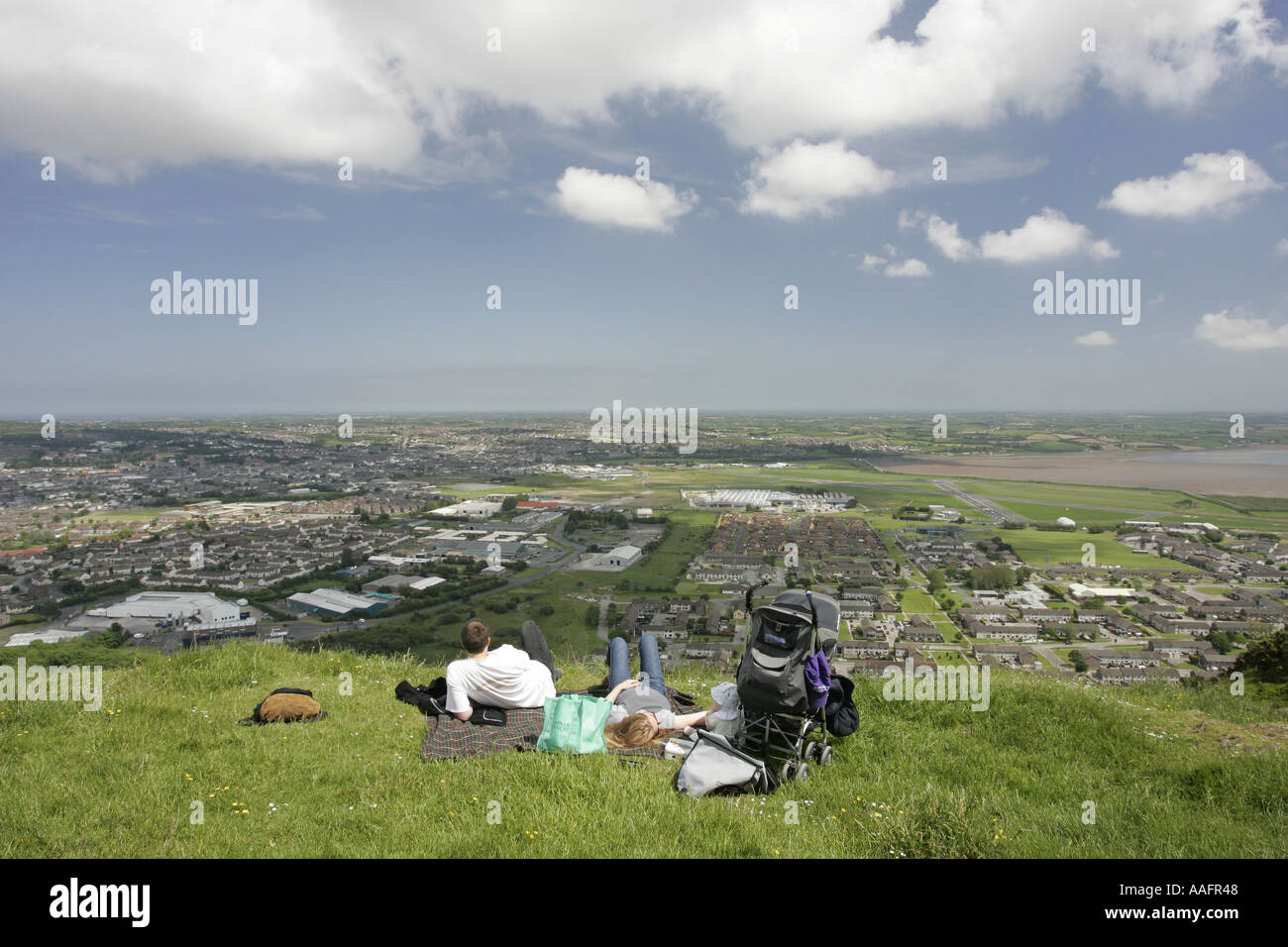 Newtownards aerial hi-res stock photography and images - Alamy