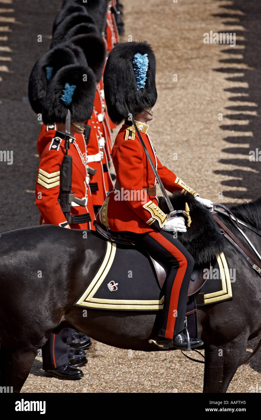 Irish guards officer hi-res stock photography and images - Alamy