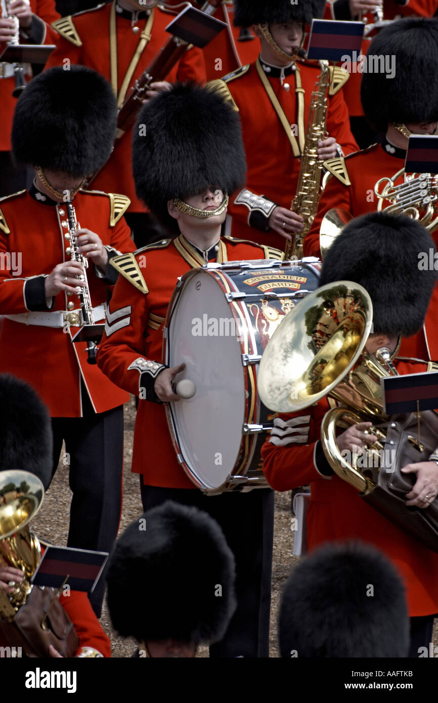 Grenadier Guards Band playing at Her Majesty The Queen s Birthday ...