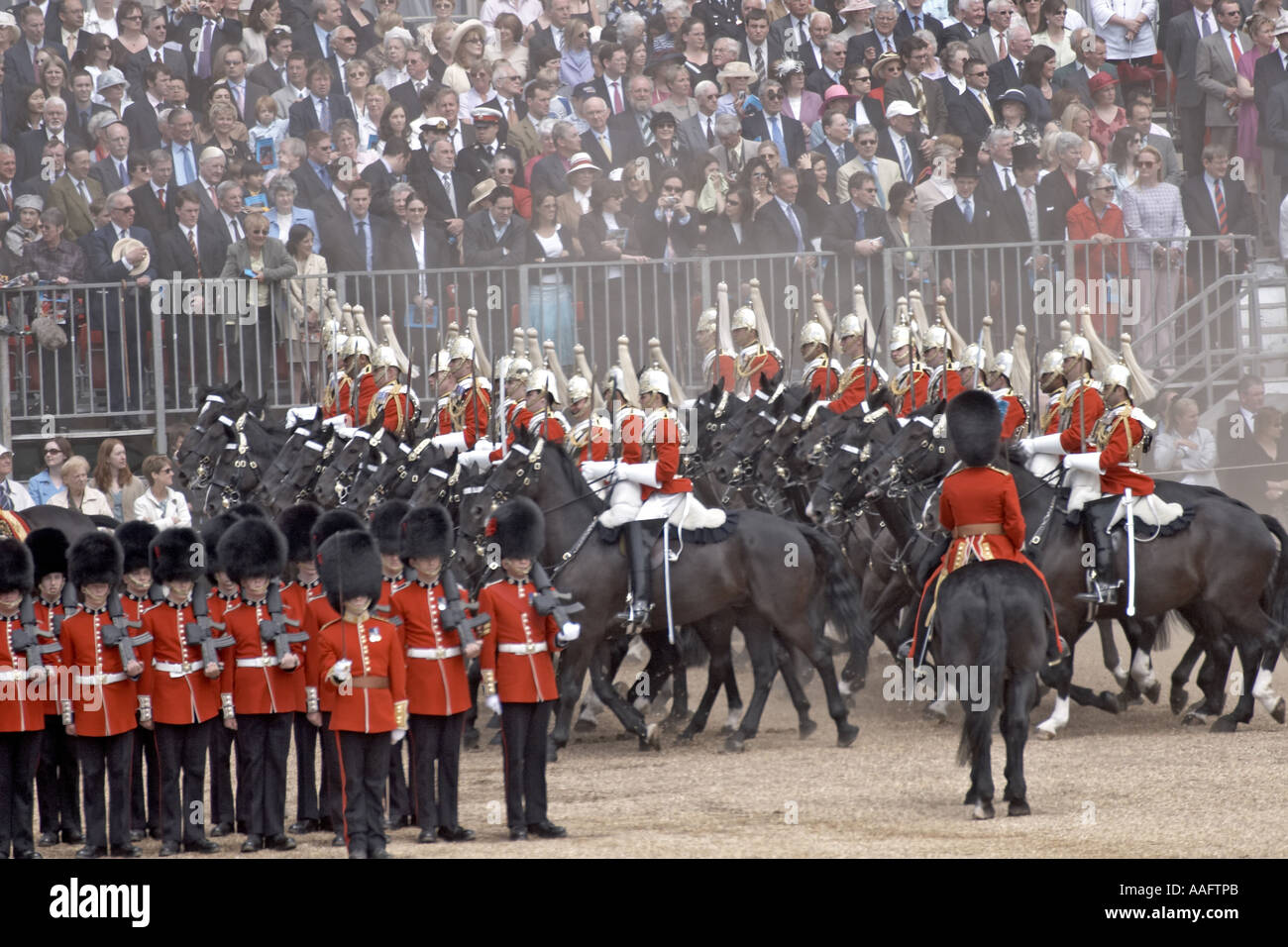 Household Cavalry Mounted Regiment riding on horseback Stock Photo - Alamy