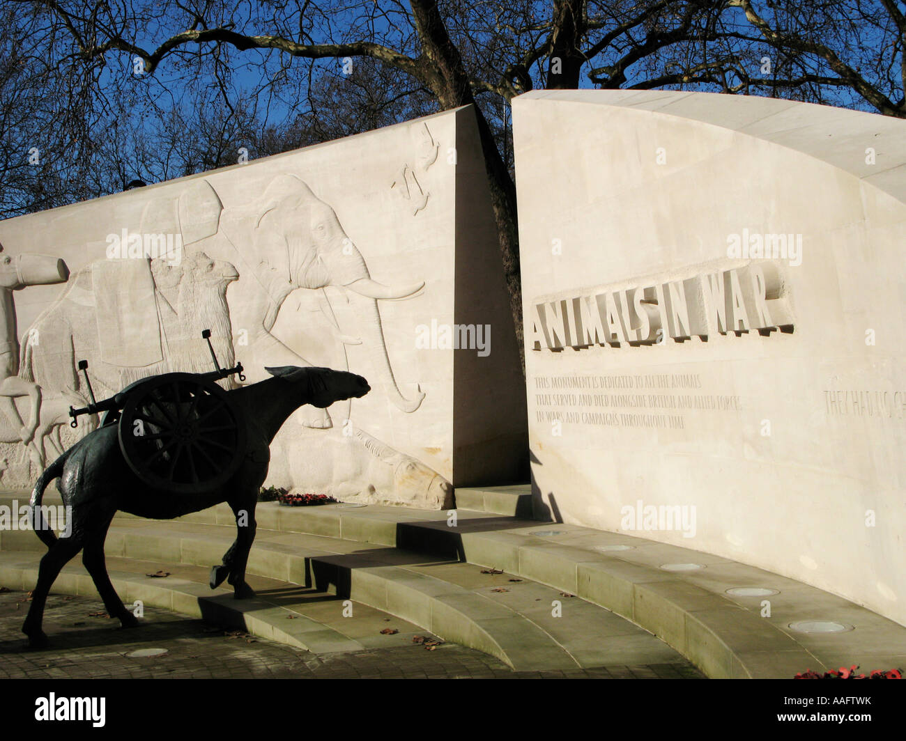 Monument Of Remembrance Of Animals High Resolution Stock Photography ...