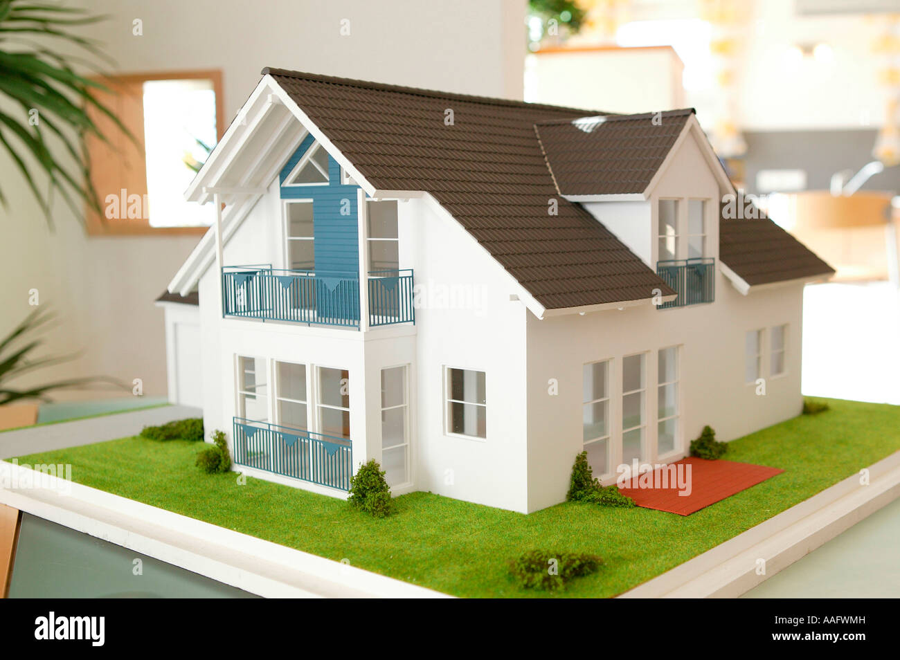 Architecture, Model House Stock Photo - Alamy