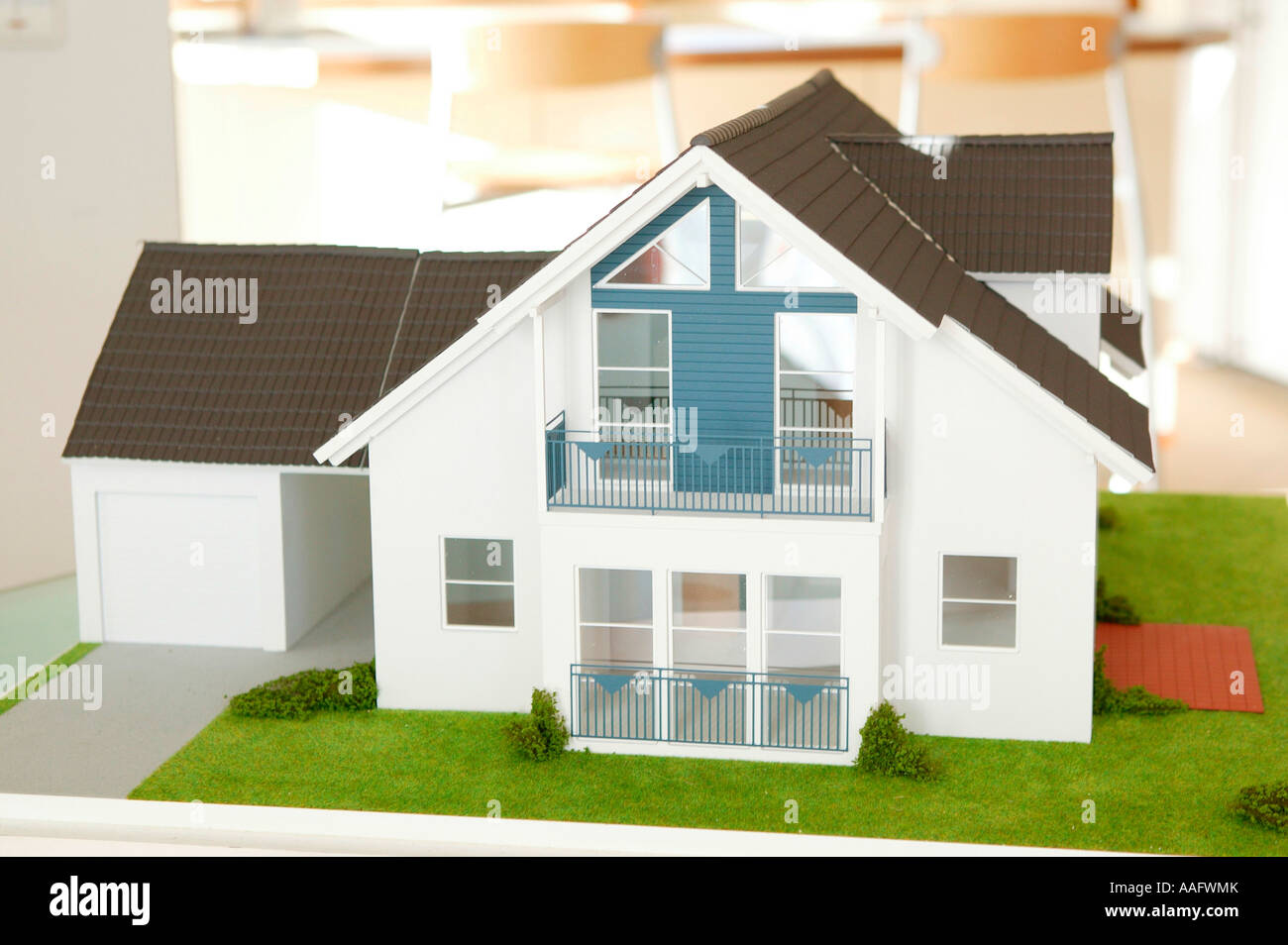 Architecture, Model House Stock Photo - Alamy