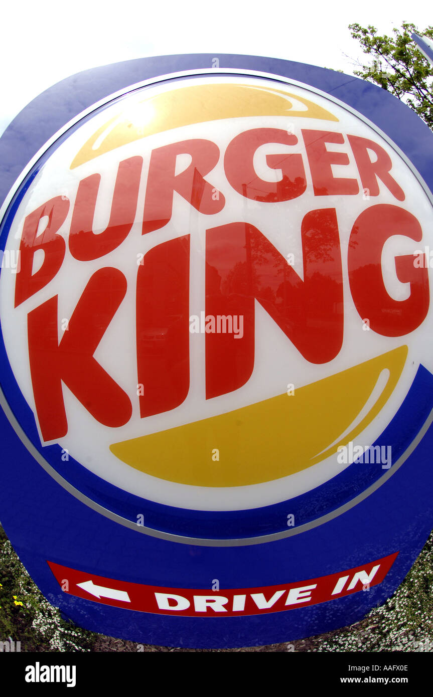 Bk burgerking logo fastfood brand hi-res stock photography and images ...