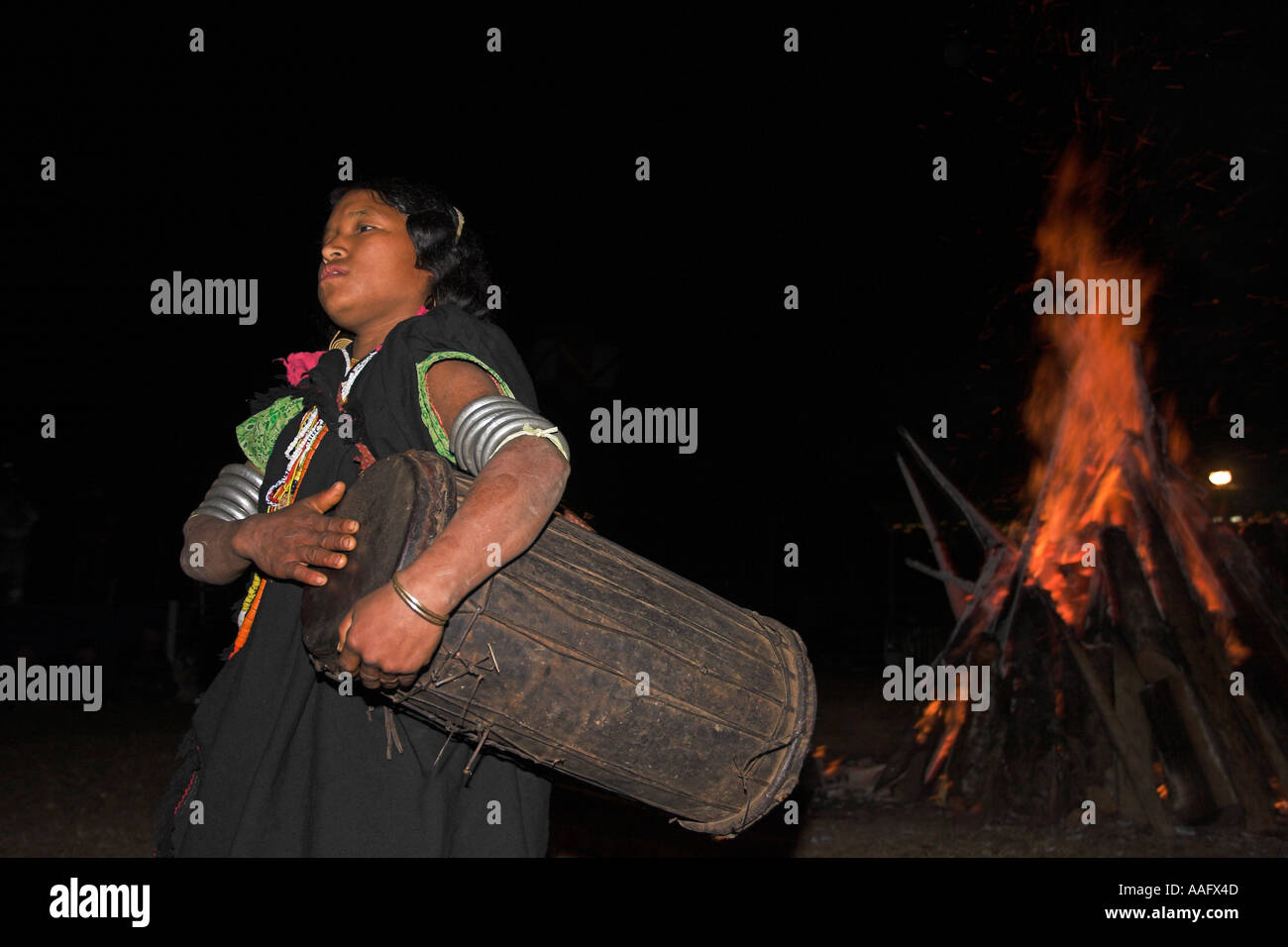 Naga tribe burma new year dancing hi-res stock photography and images ...