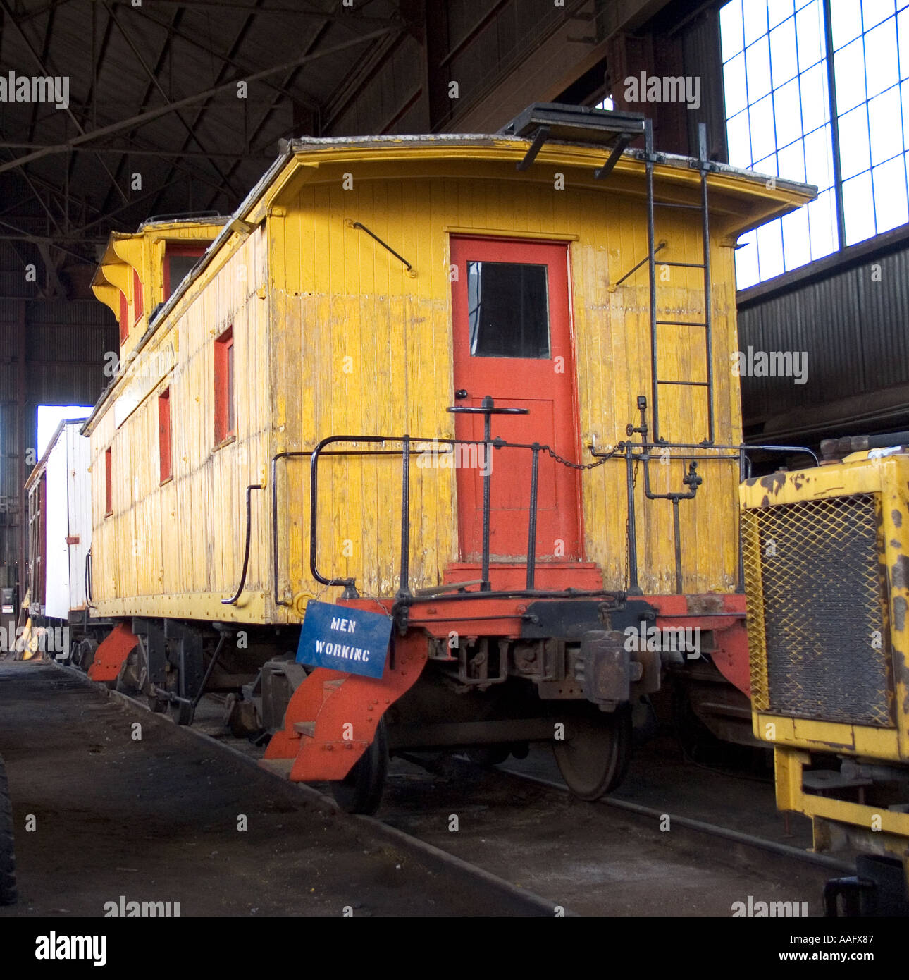 Historic Wooden Caboose High Resolution Stock Photography and Images ...