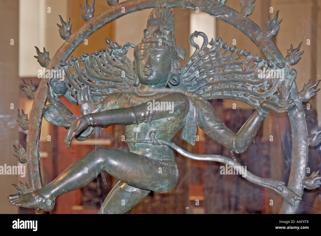 Figure of Shiva Natarajah from South India AD 1100 historic item Stock ...