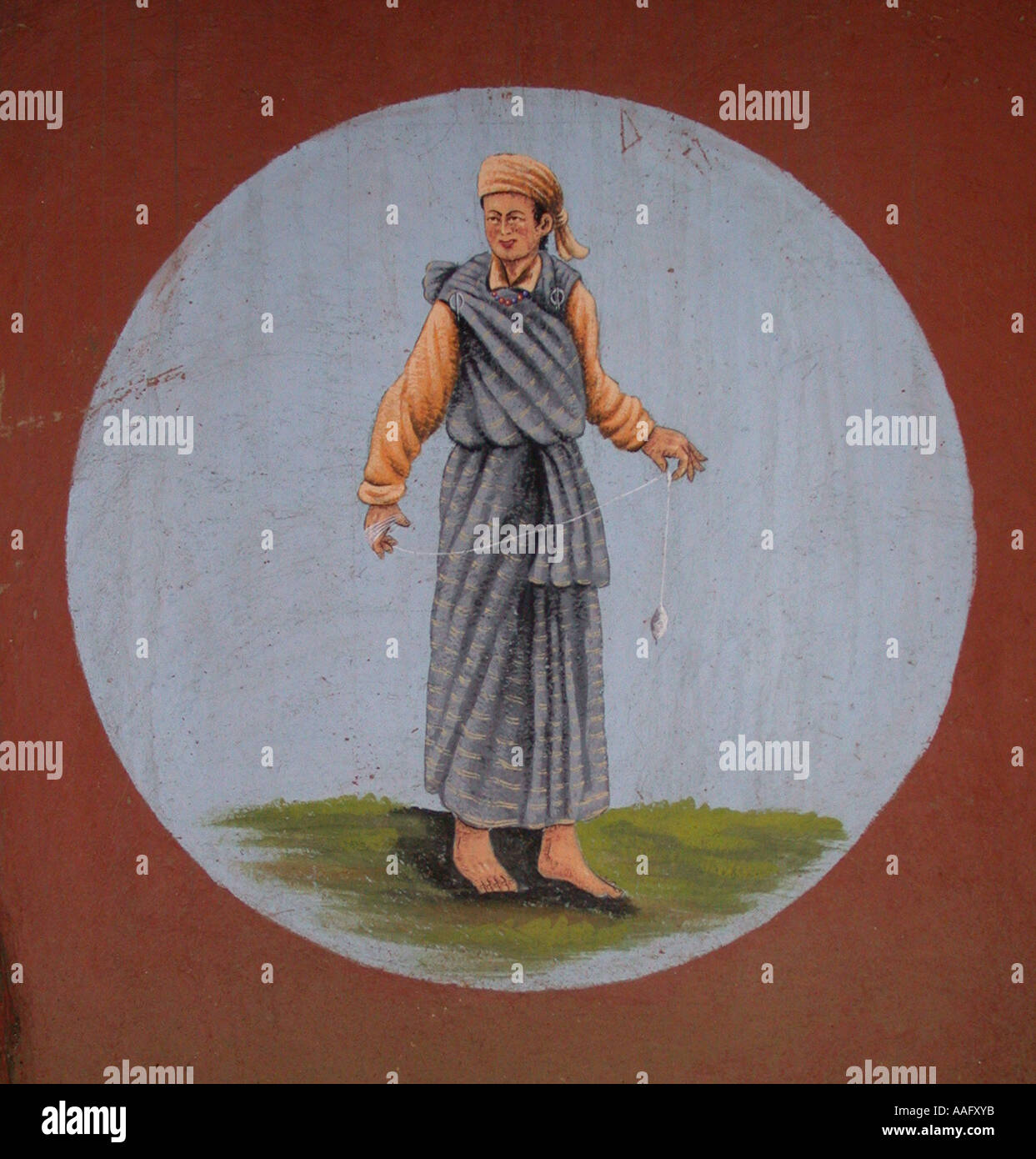 Yarn painting hi-res stock photography and images - Alamy