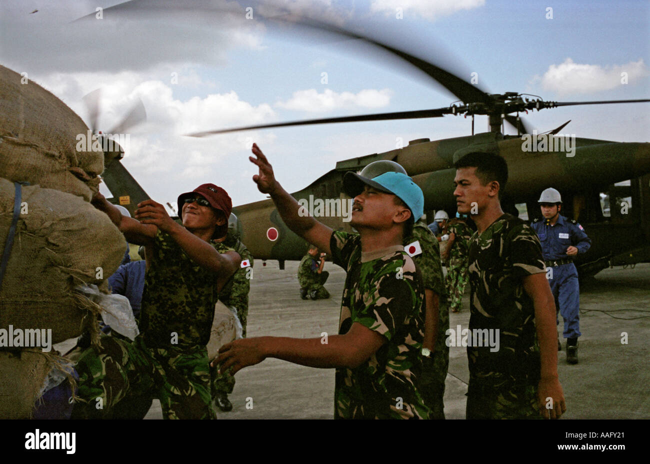 Aftermath of the boxing day tsunami, Banda Aceh, Sumatra, Indonesia ...
