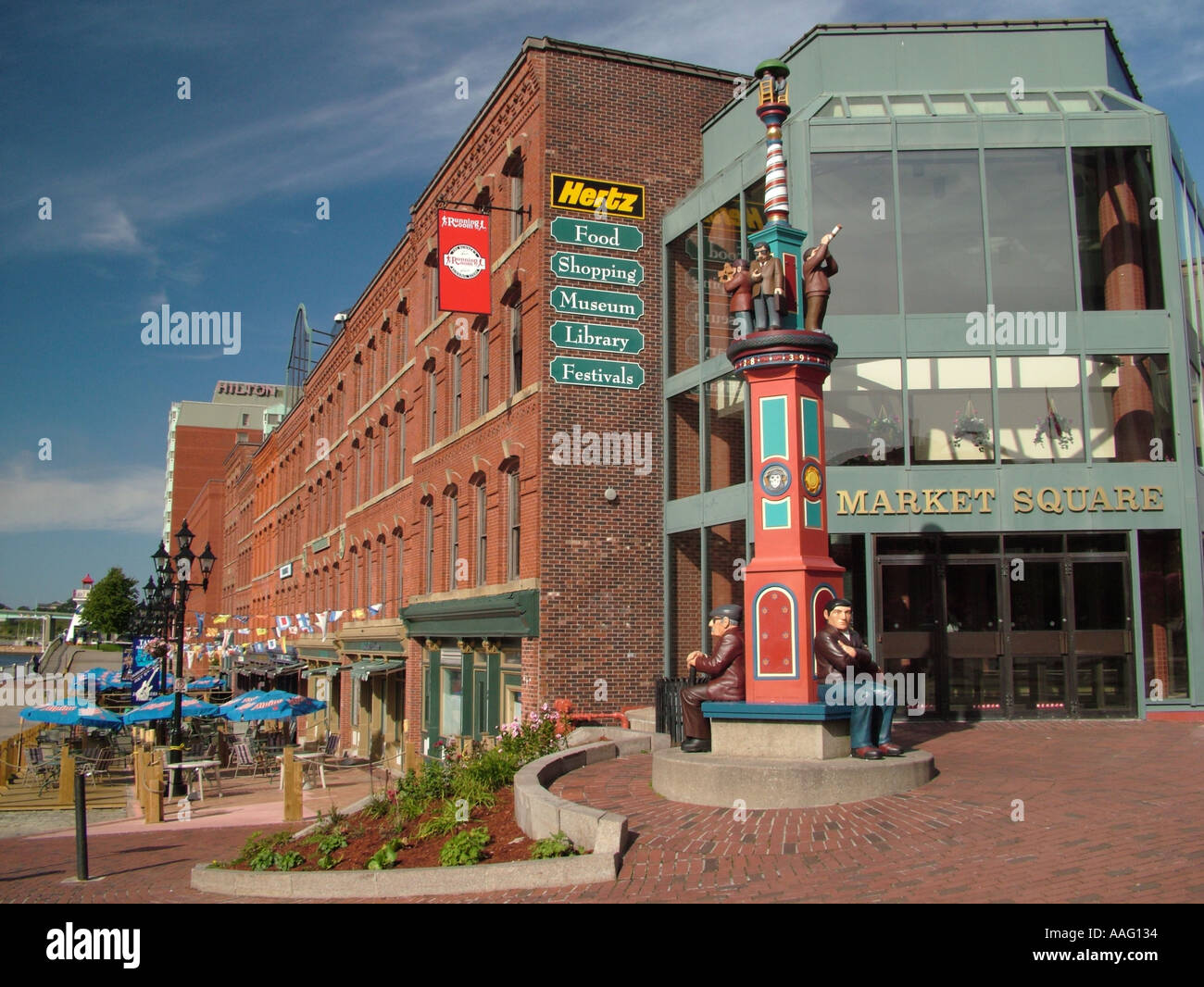 Market square in downtown saint john hi-res stock photography and ...