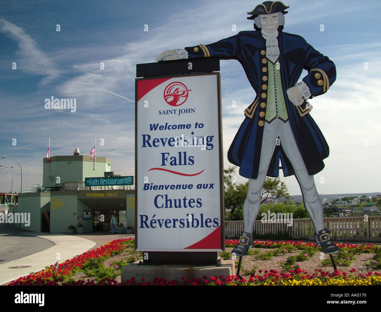 Canada new brunswick welcome sign hi-res stock photography and images ...