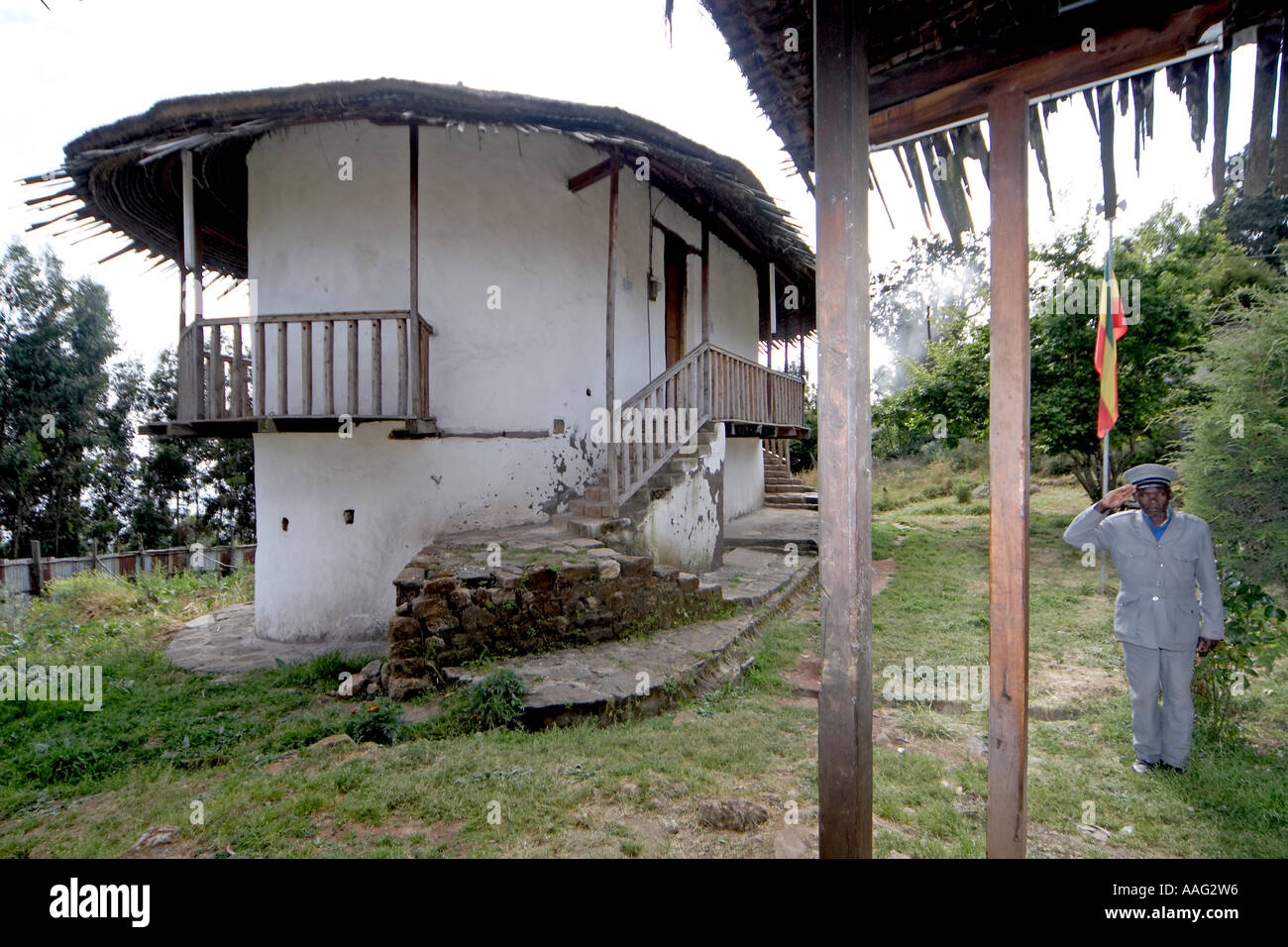 Emperor menelik old palace ethiopian High Resolution Stock Photography ...