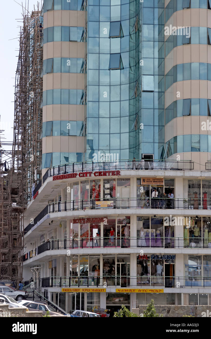 Modern Friendship City Centre buildings on Bole Road Addis Ababa ...