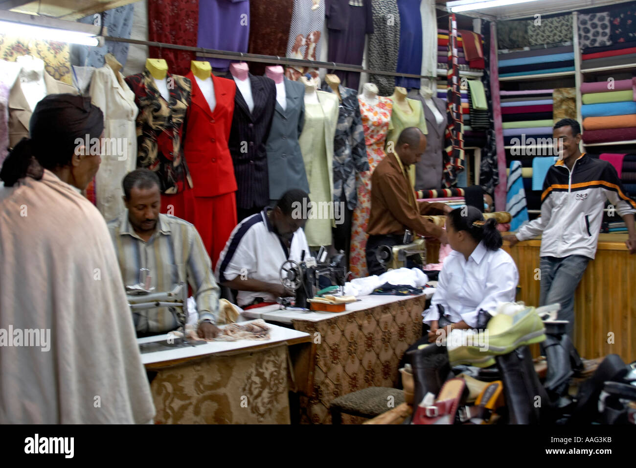 Clothes shop in addis ababa hi-res stock photography and images - Alamy