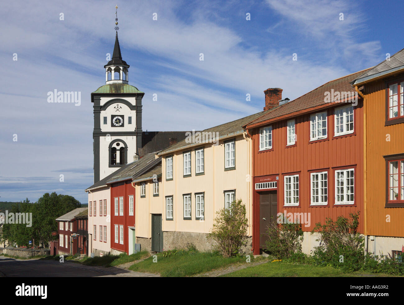 Roros church hi-res stock photography and images - Alamy