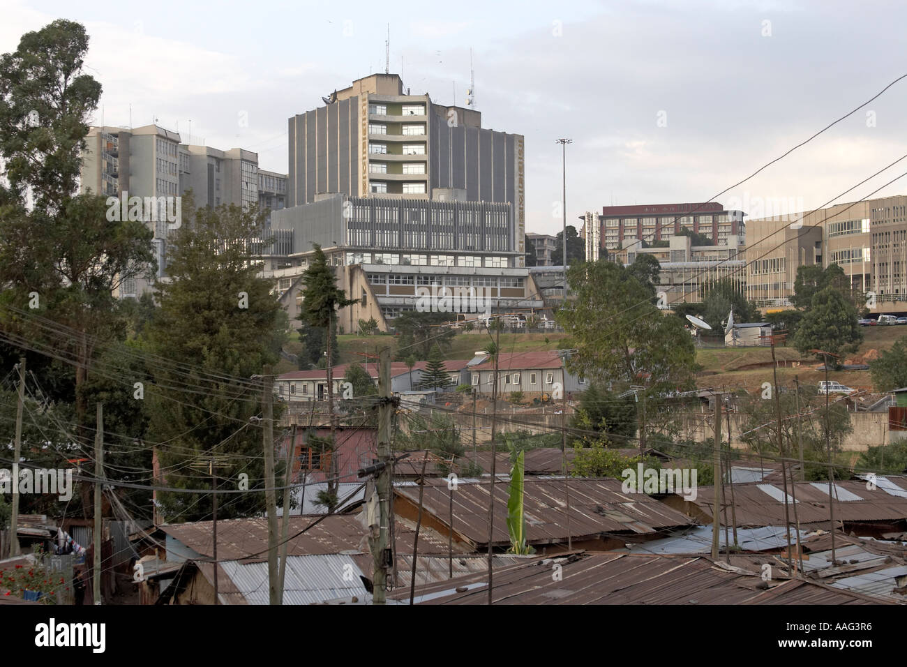 Africa Hall UN ECA United Nations Economic Commission for Africa Stock ...