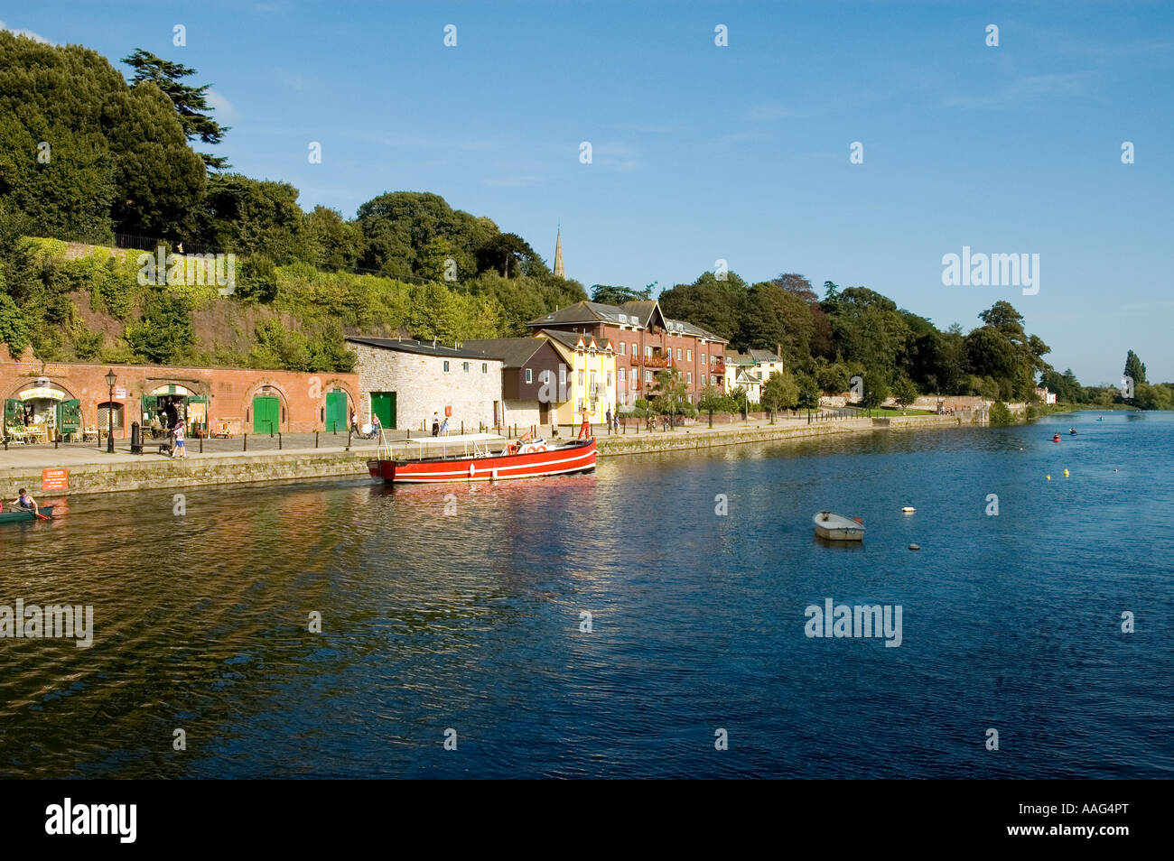 Exeter Quay Exeter Devon GB Stock Photo - Alamy