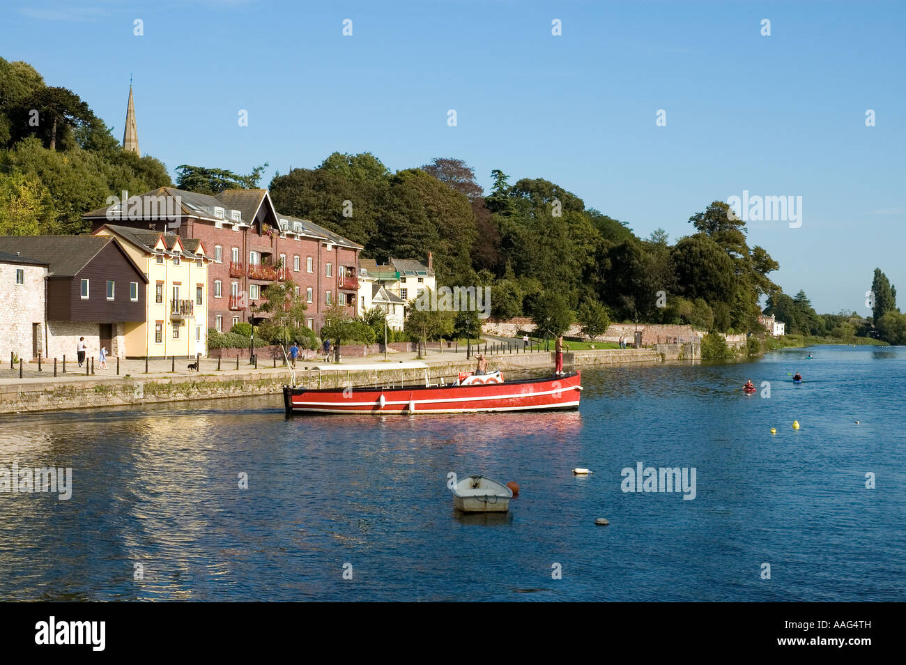Exeter Quay Exeter Devon GB Stock Photo - Alamy