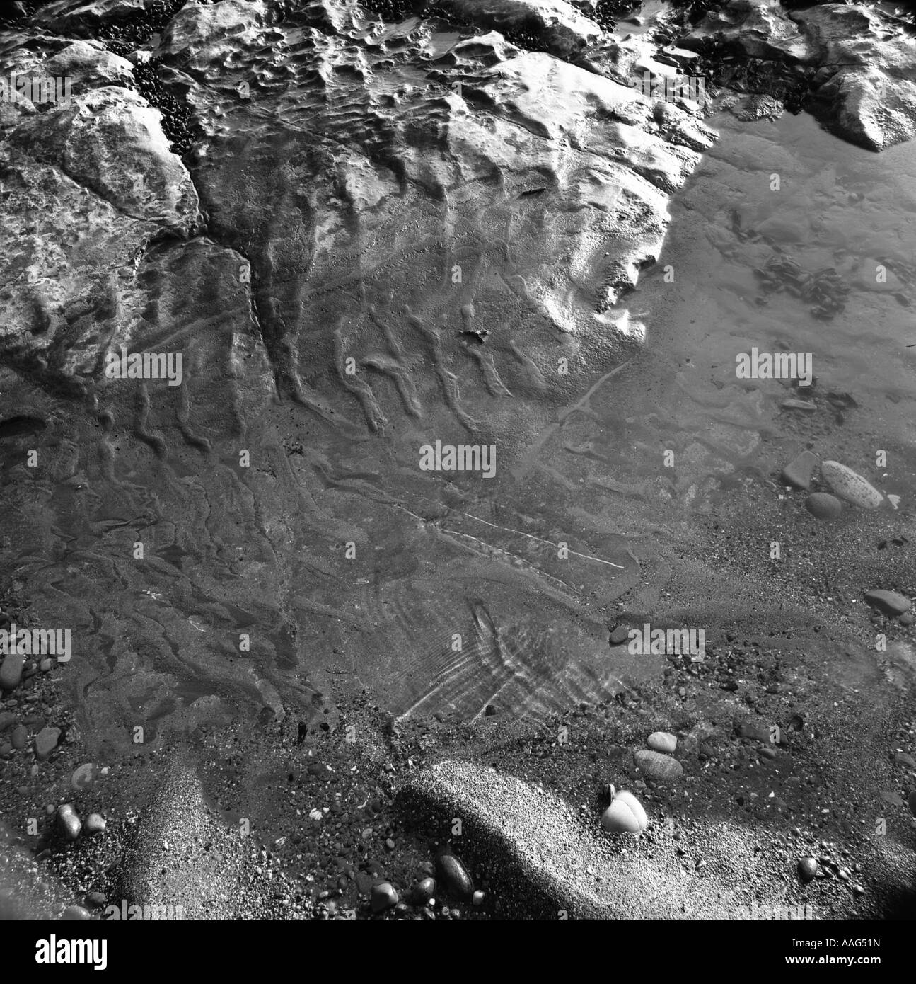 Sand ridges Black and White Stock Photos & Images - Alamy